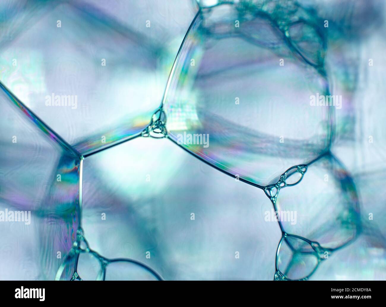 Soap bubbles, macro shot Stock Photo - Alamy
