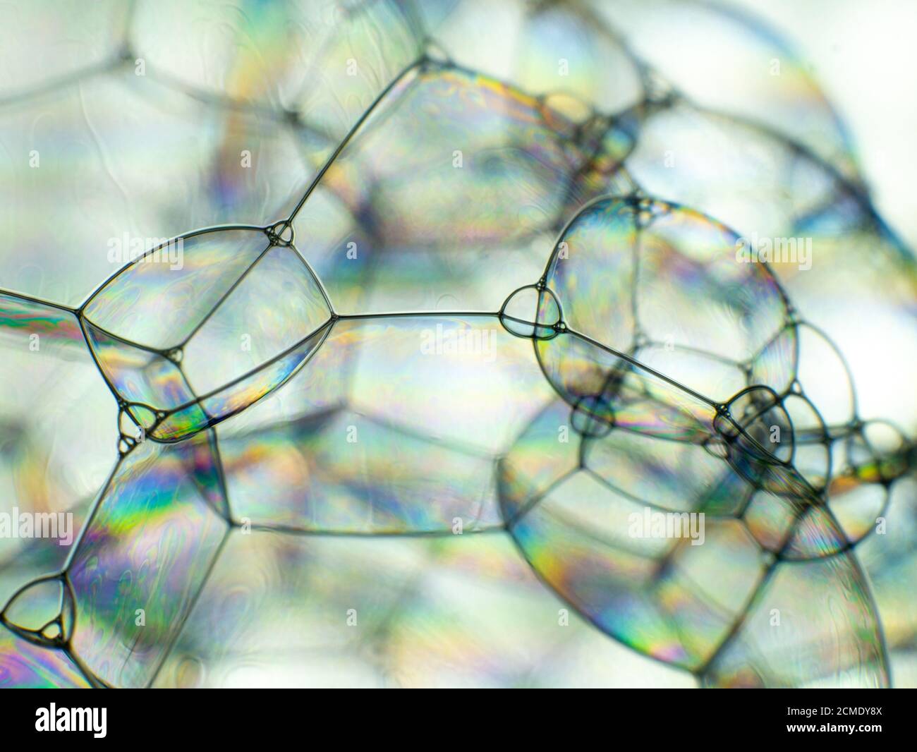Soap bubbles, macro shot Stock Photo - Alamy
