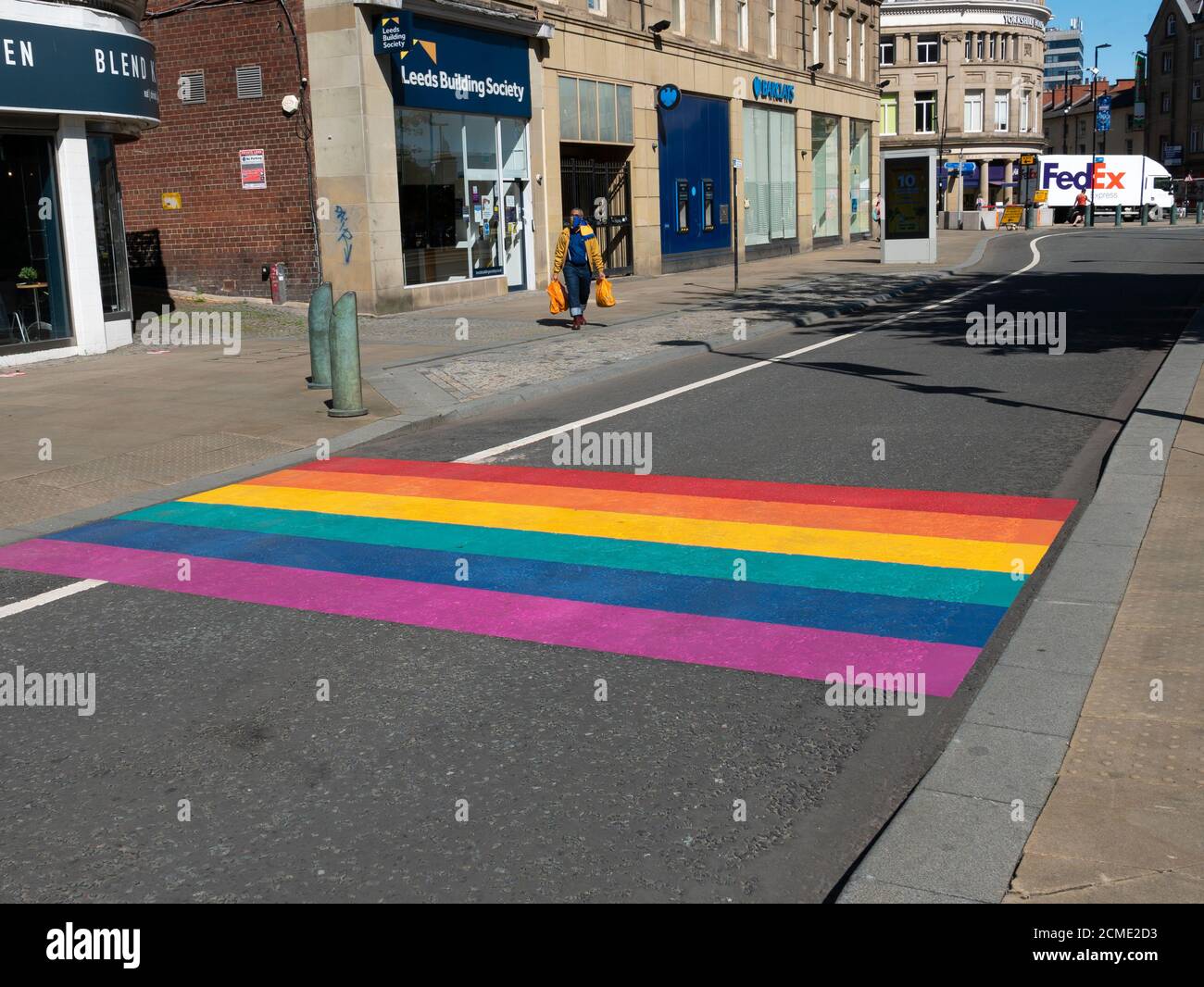 NHS Rainbow, Sheffield, South Yorkshire, England, UK Stock Photo - Alamy