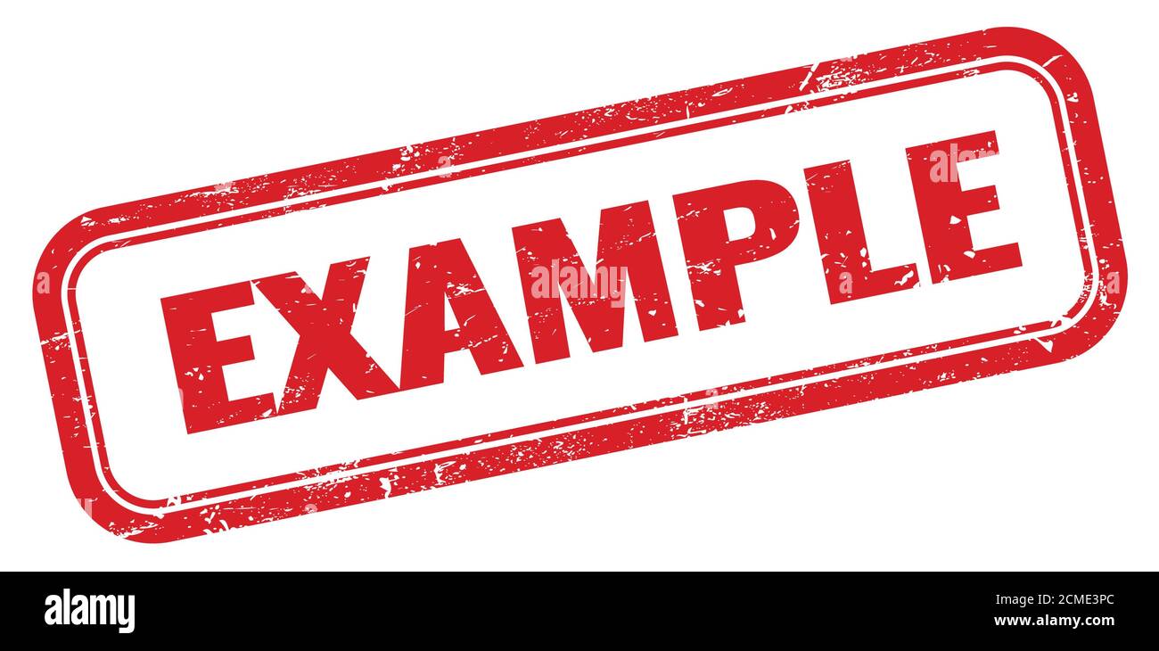 Example stamp hi-res stock photography and images - Alamy