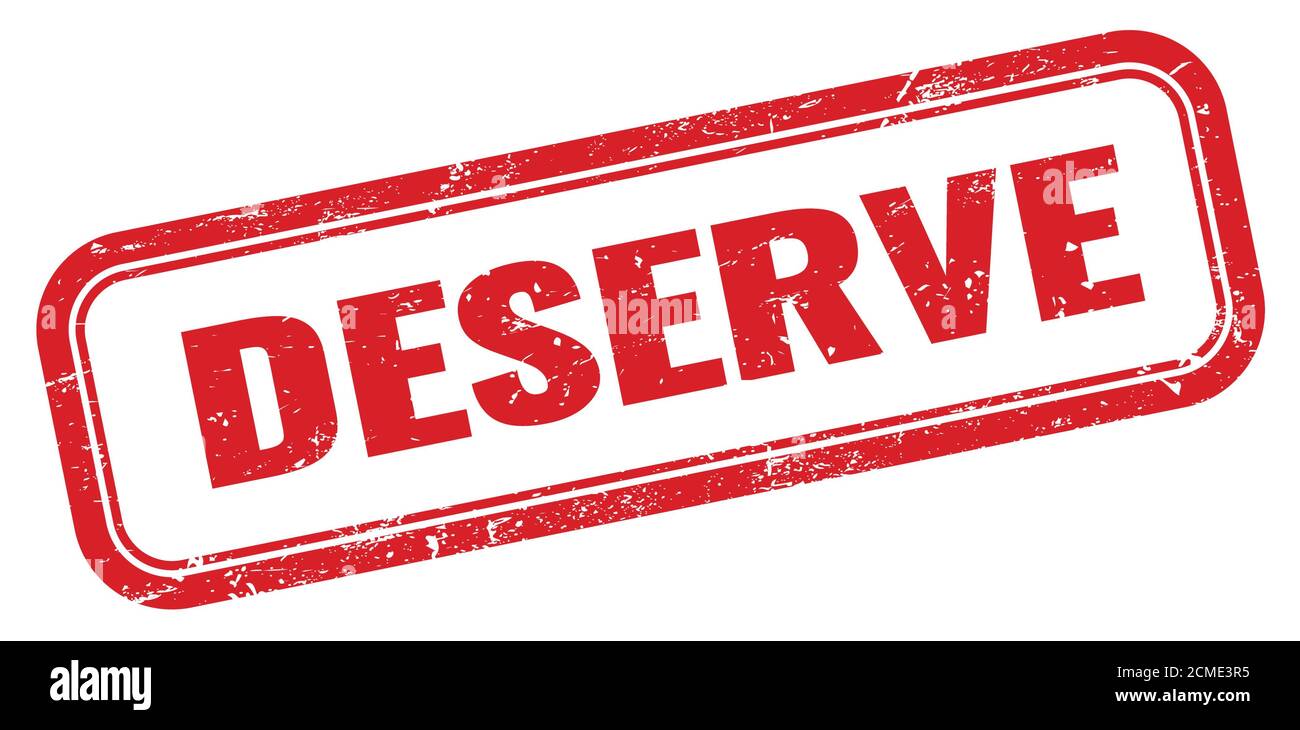 Deserve word hi-res stock photography and images - Alamy
