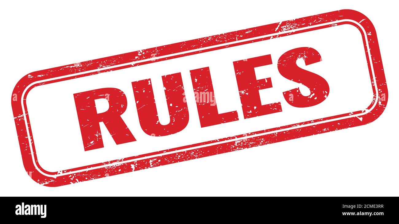 Rules stamp sign seal hi-res stock photography and images - Alamy