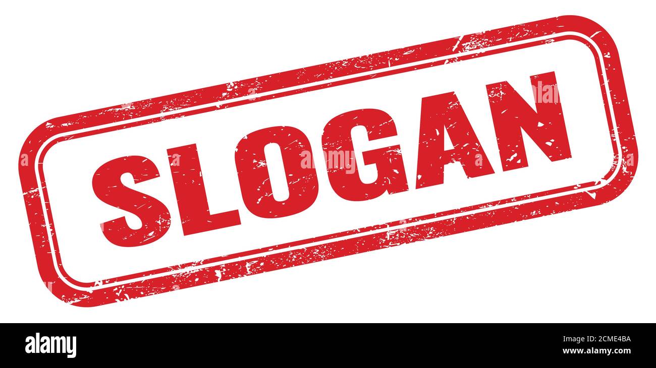 Slogan stamp Cut Out Stock Images & Pictures - Alamy