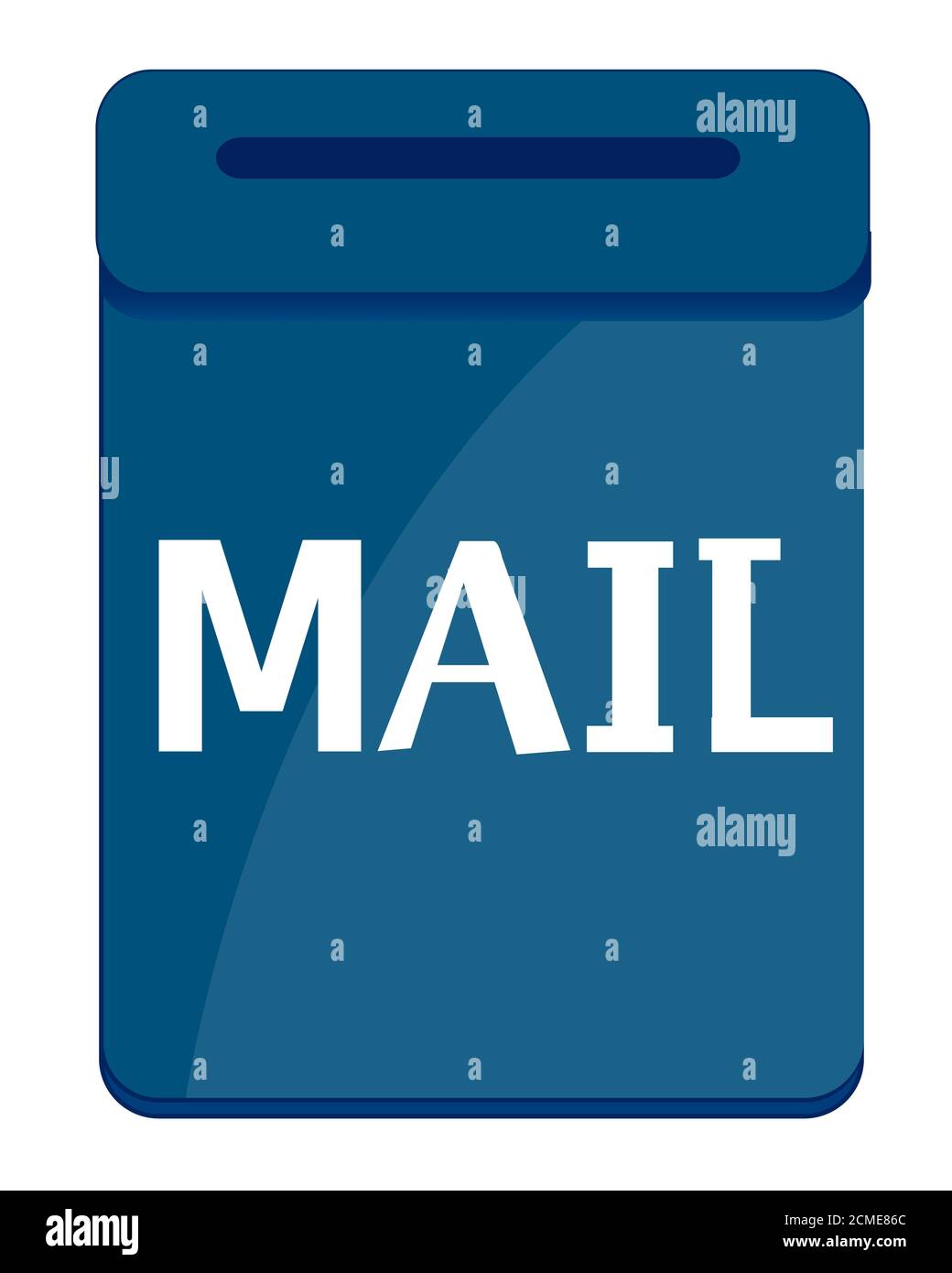 Mailbox postal box Cut Out Stock Images & Pictures - Alamy