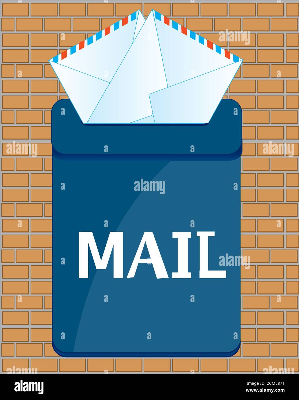 Postal box icon hi-res stock photography and images - Alamy