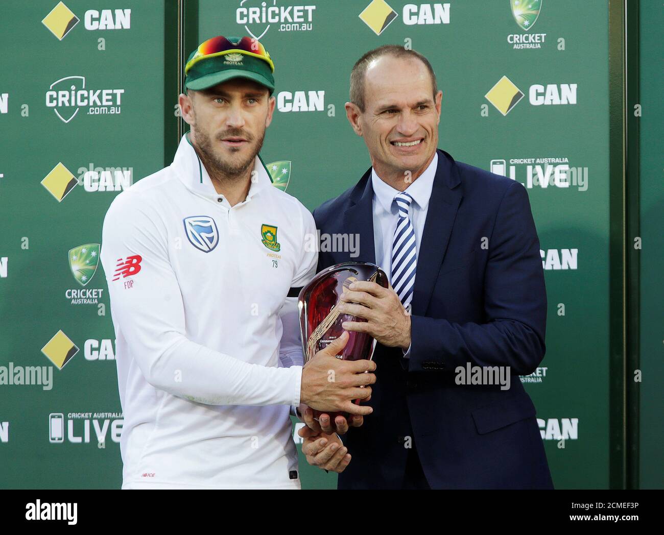The south african cricket captain kepler wessels hi-res stock ...