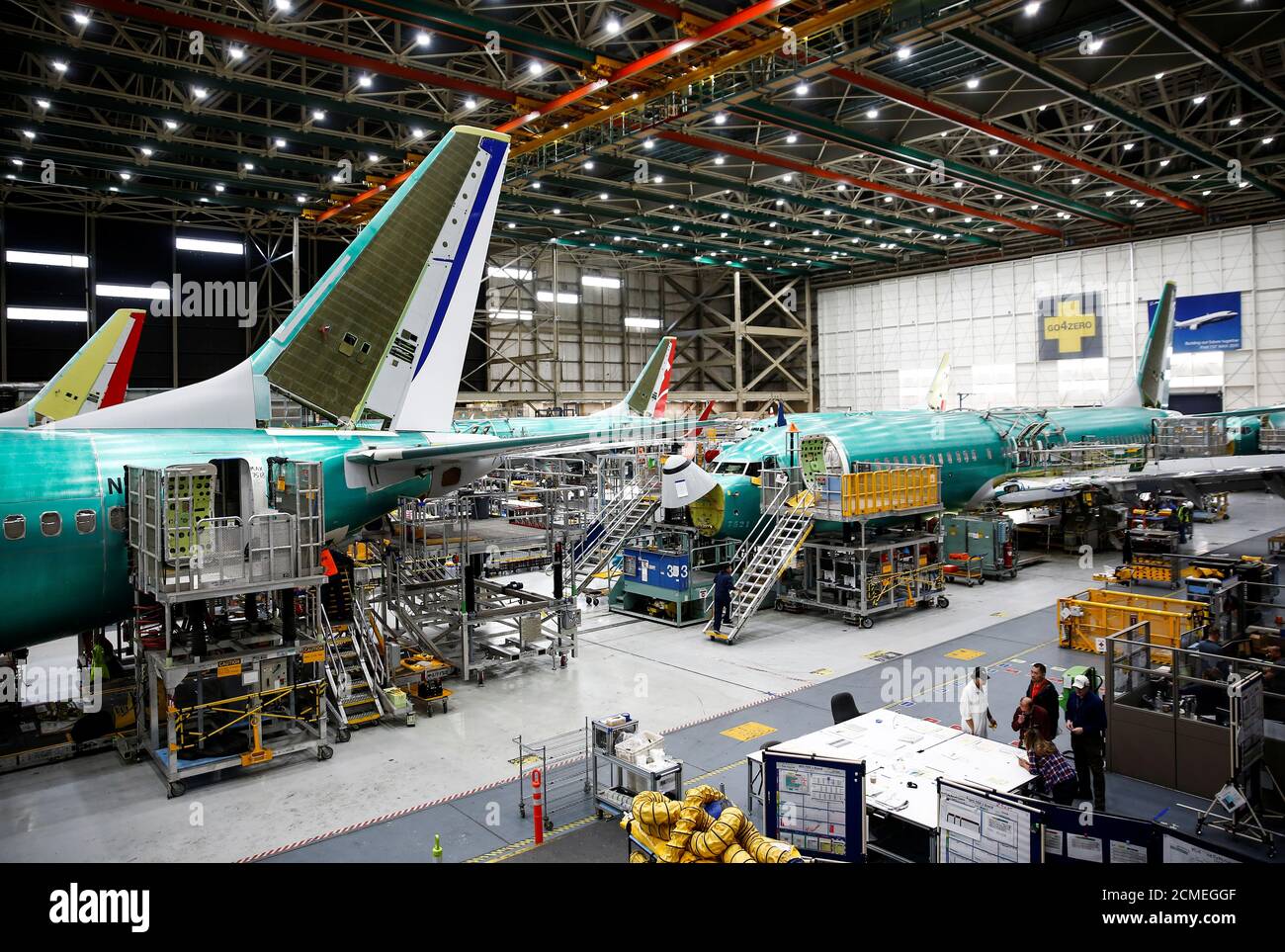 Boeing 737 factory hi-res stock photography and images - Alamy
