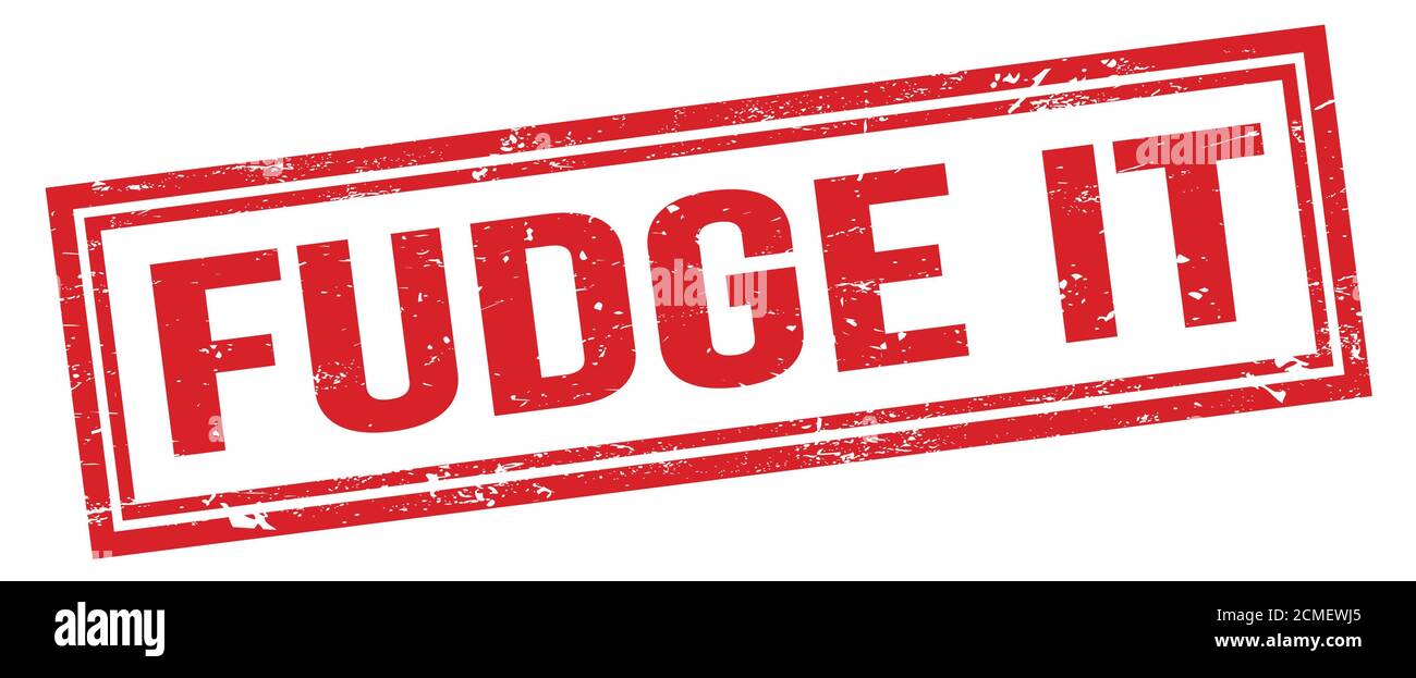 Fudge sign Cut Out Stock Images & Pictures - Alamy