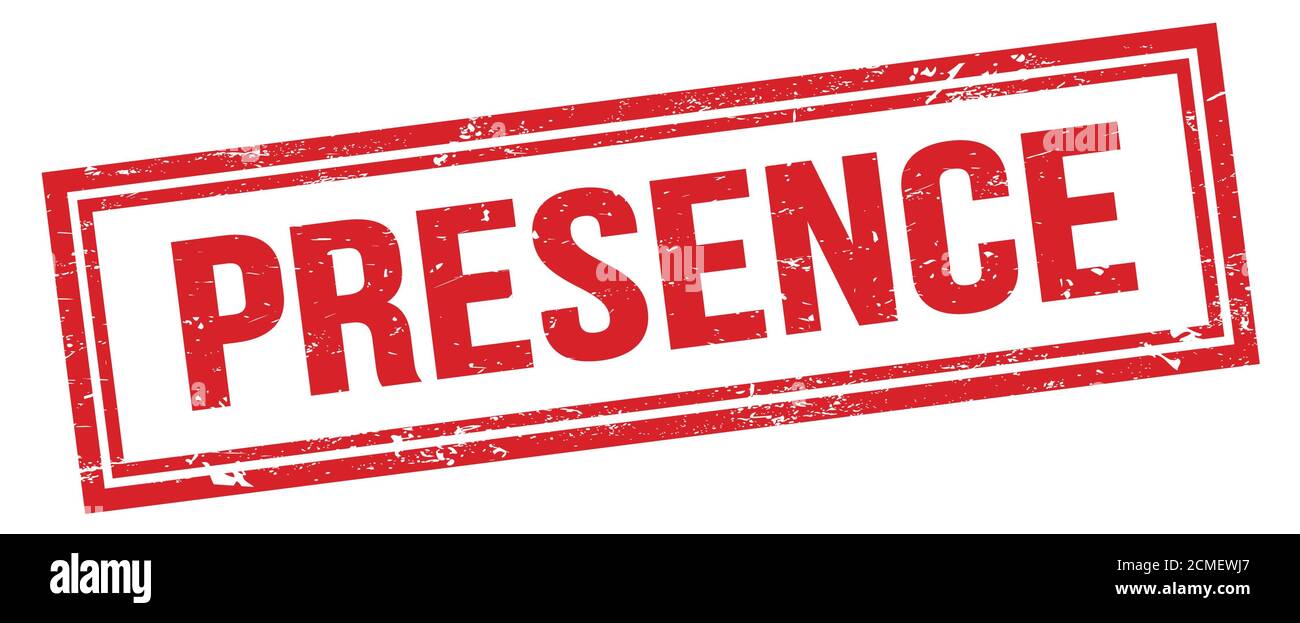 Presence stamp hi-res stock photography and images - Alamy