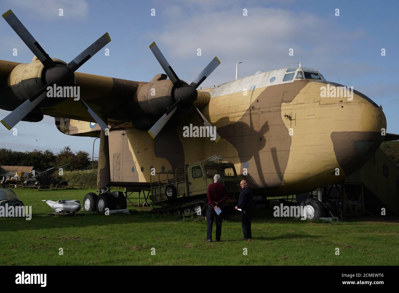 The only remaining RAF XB259 Blackburn Beverley C1 heavy transport ...