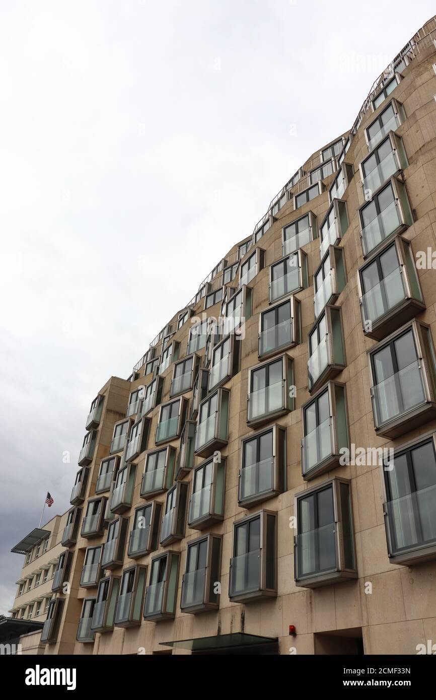 Building with lots of windows, Berlin Stock Photo - Alamy