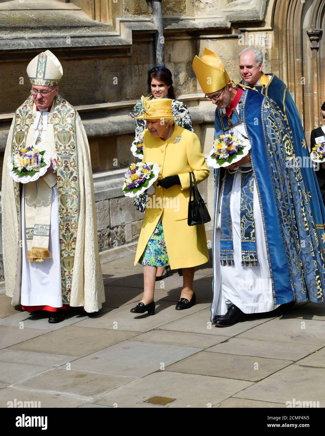 The dean of windsor right after the royal maundy service hi-res stock ...