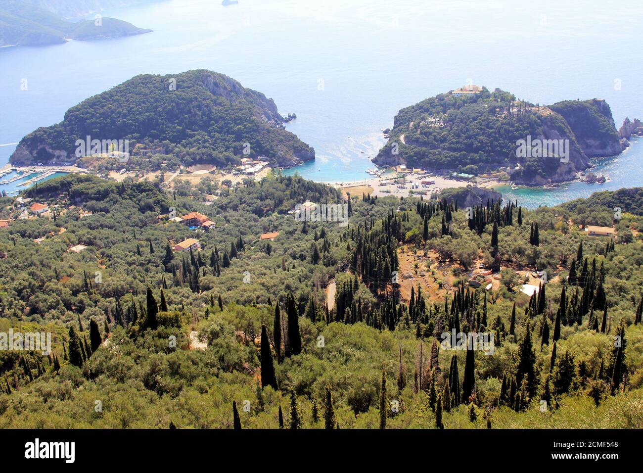 Corfu island tourism hi-res stock photography and images - Alamy