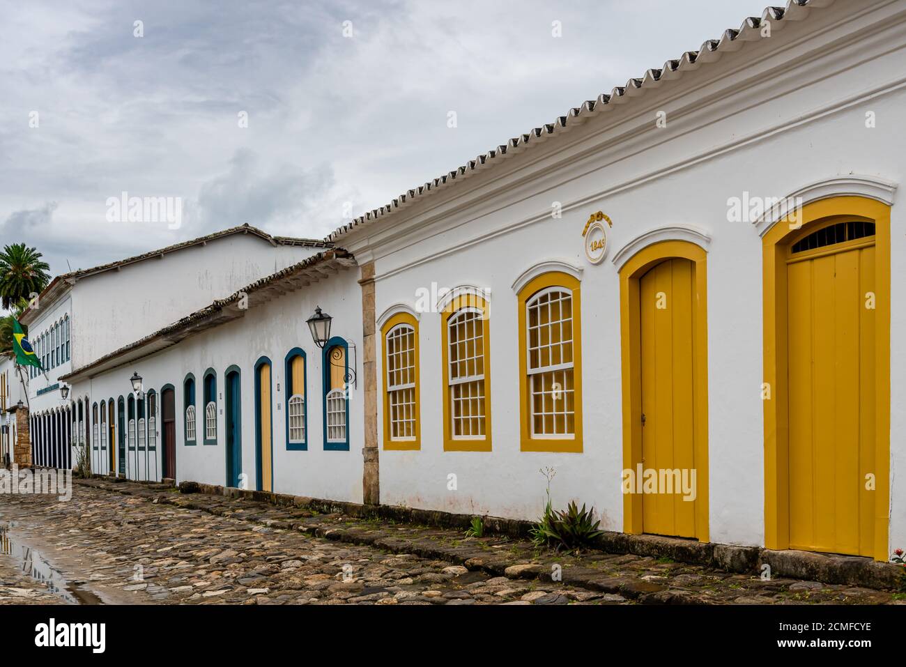Traditional portuguese colonial architecture color hi-res stock ...