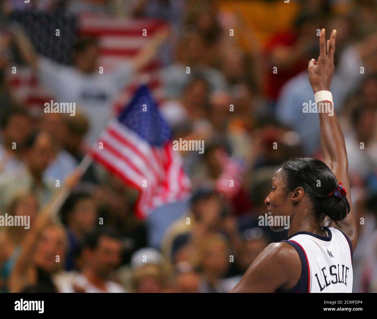 Lisa Leslie Basketball Game High Resolution Stock Photography and ...