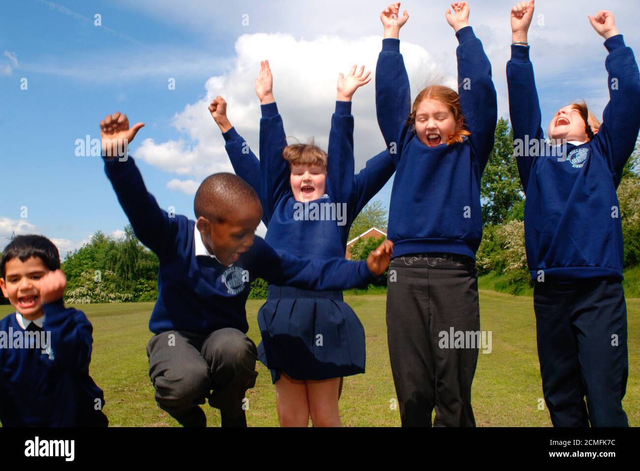 Primary schoolchildren; Leeds UK Stock Photo - Alamy