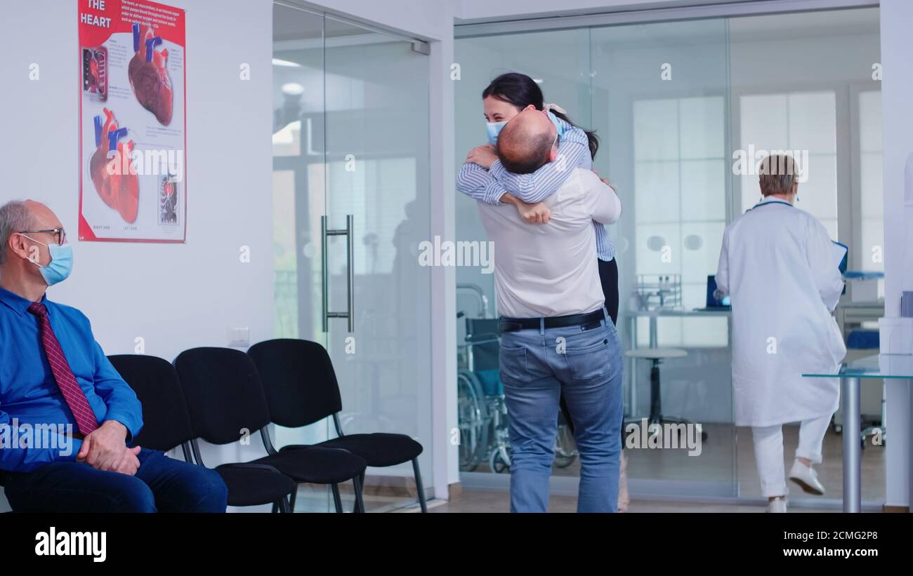 Couple receiving results hi-res stock photography and images - Alamy