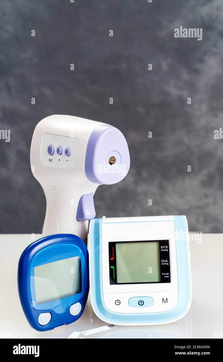 Home medical devices verical Stock Photo - Alamy