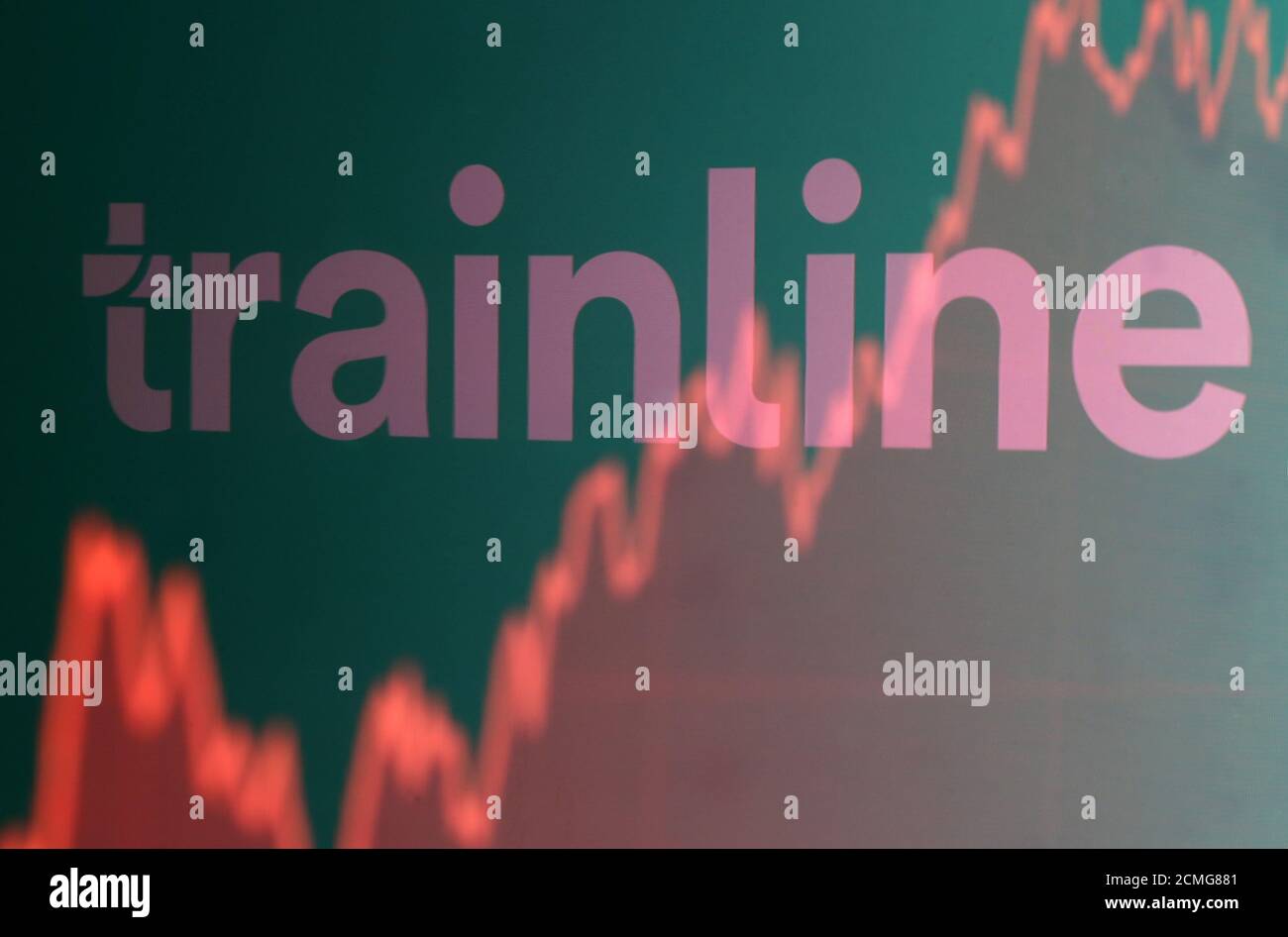 Trainline screen hi-res stock photography and images - Alamy