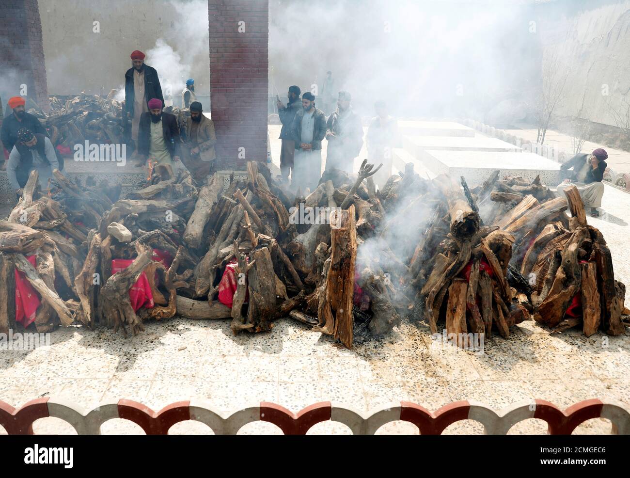 Funeral pyre of victims hi-res stock photography and images - Alamy