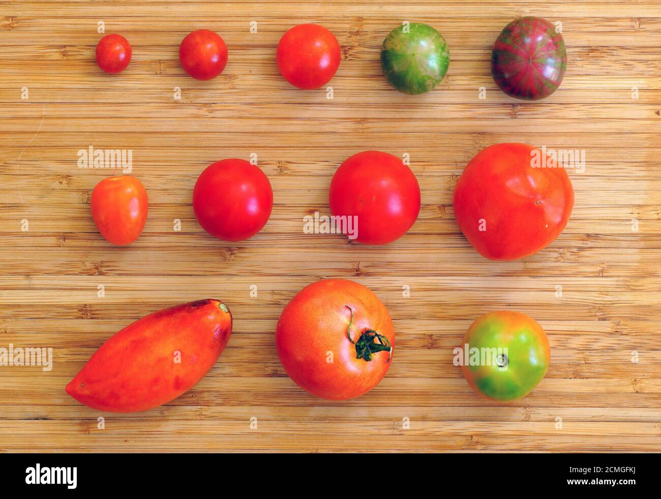 Variety garden tomatoes seen hi-res stock photography and images - Alamy