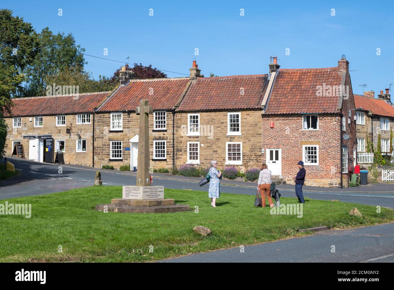 Ingleby Cross, North Yorkshire, England, UK - 17 September 2020: UK ...