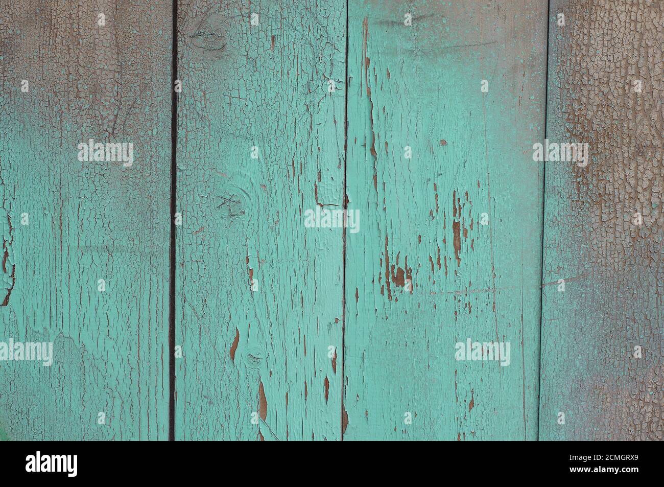 green wood texture with cracks on the paint and abrasions Stock Photo ...
