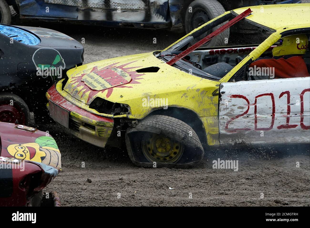 Demolition derby fair hi-res stock photography and images - Alamy