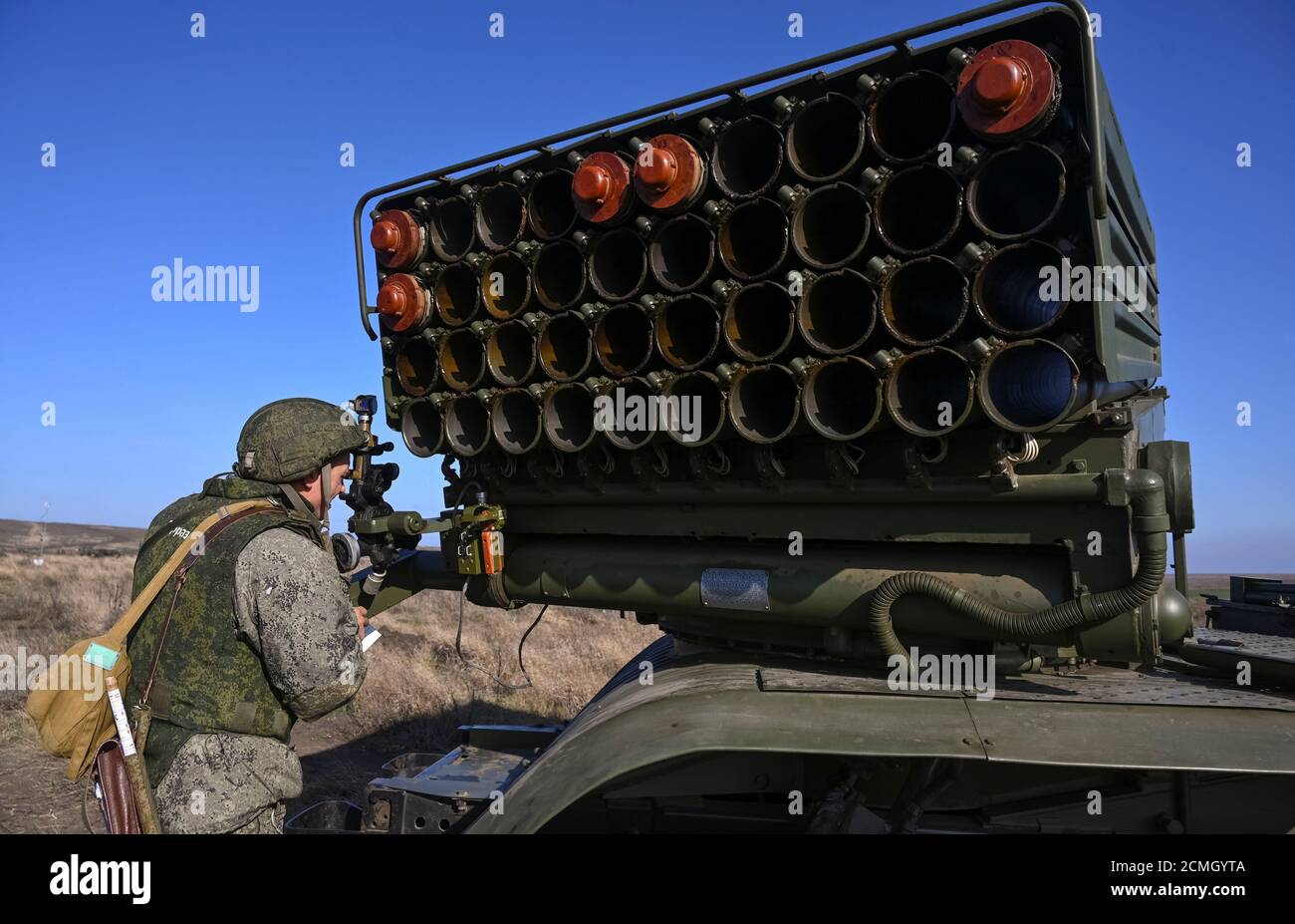 Russian grad multiple rocket launcher hi-res stock photography and ...