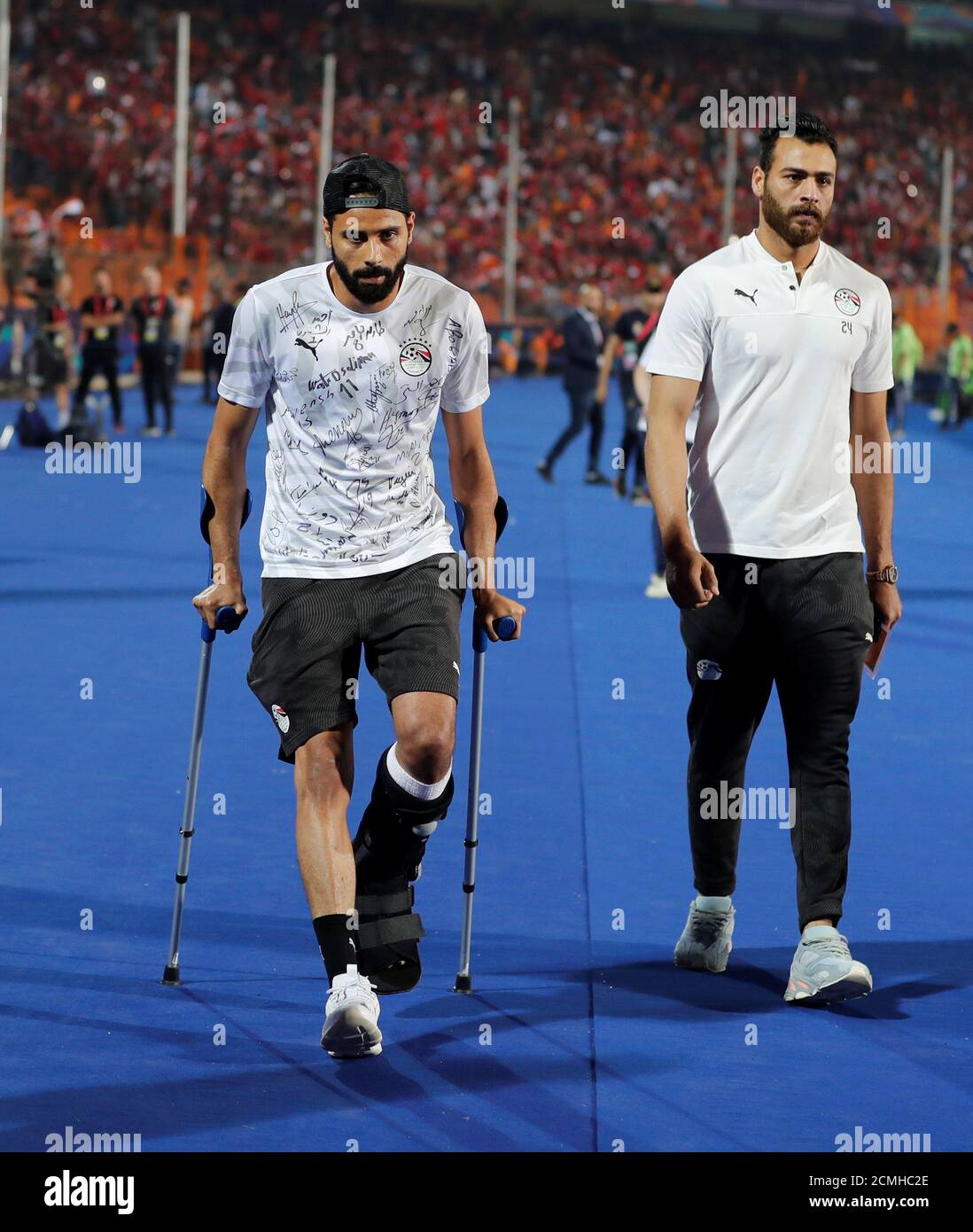 Football On Crutches High Resolution Stock Photography and Images - Alamy