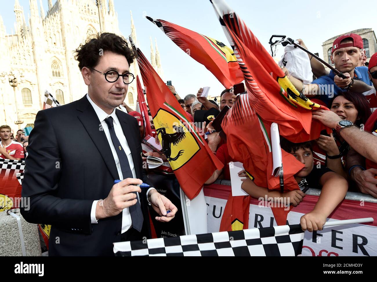 Ferrari Team Principal Mattia Binotto High Resolution Stock Photography ...