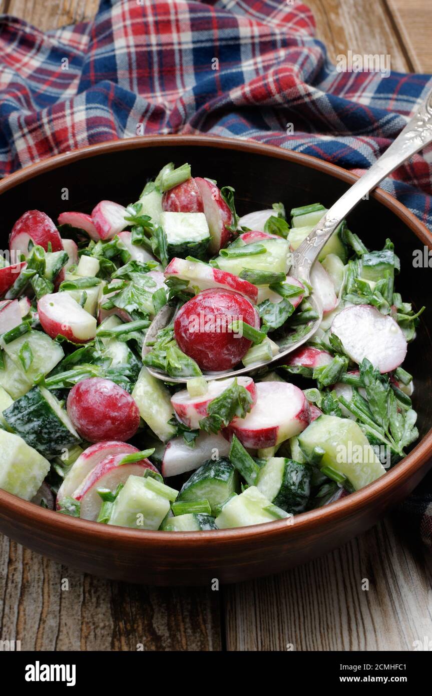 Diced radish hi-res stock photography and images - Alamy