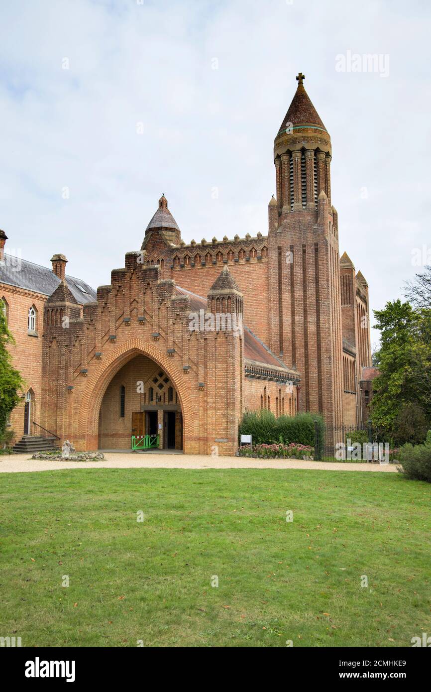 Quarr Abbey Isle Of Wight High Resolution Stock Photography and Images ...