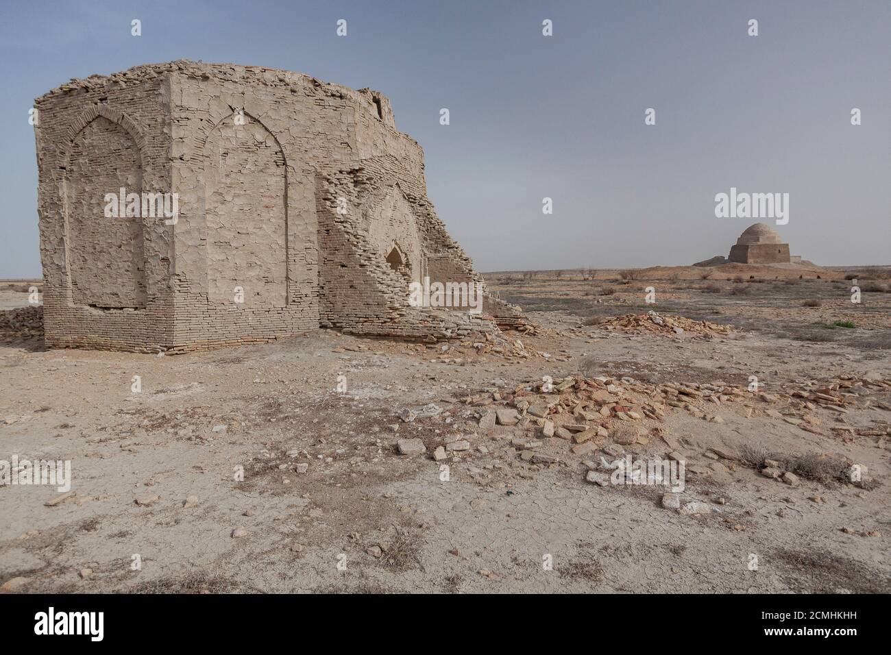 Mausoleum remains in Dehistan, Mashhad-e Misriyyan, Balkan Region ...