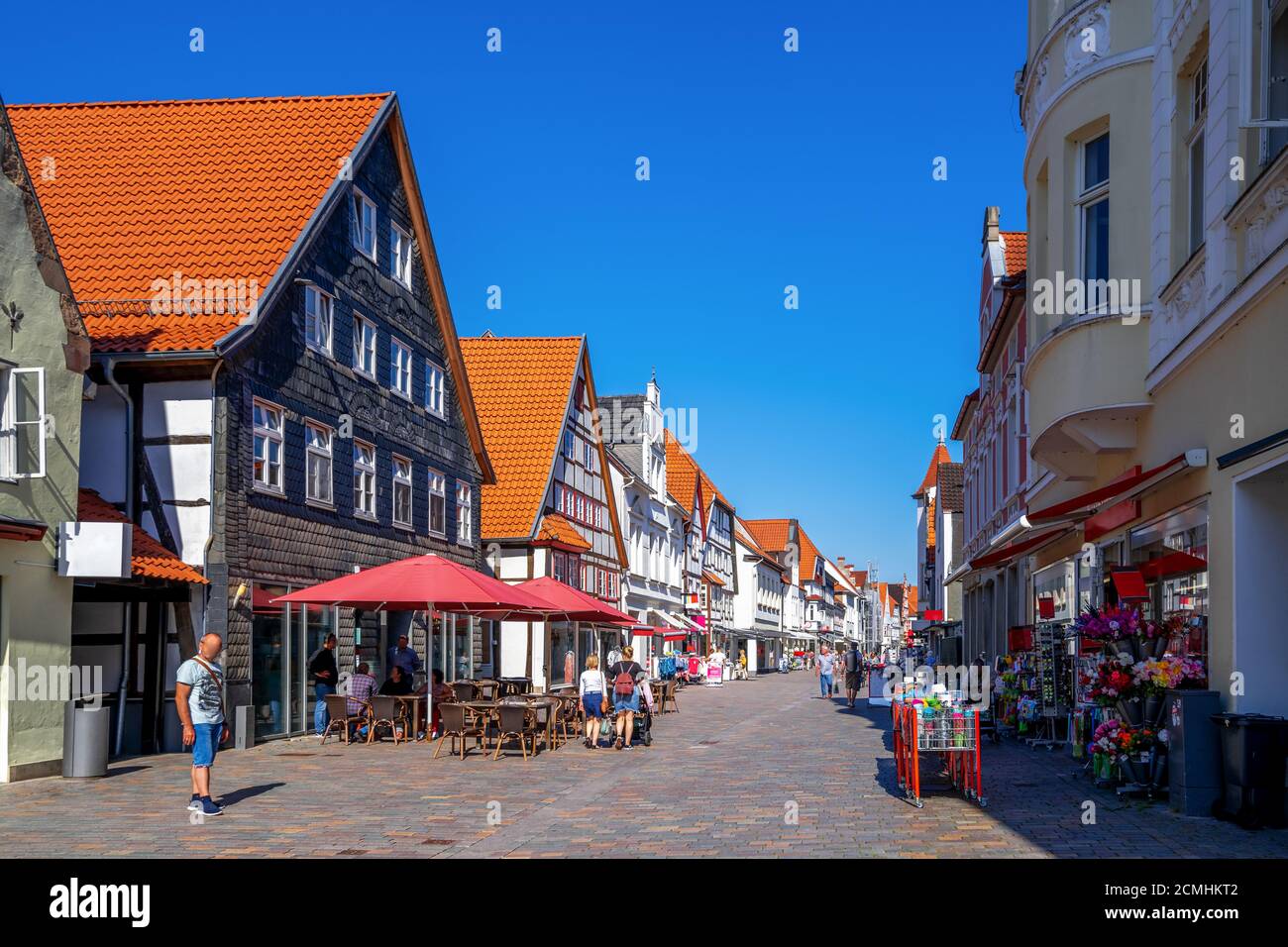 Historical city of Lemgo, Germany Stock Photo - Alamy