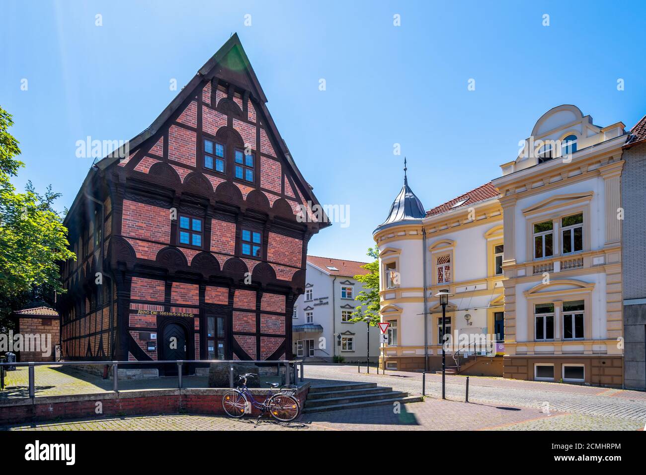 Historical city of Stadthagen, Germany Stock Photo - Alamy