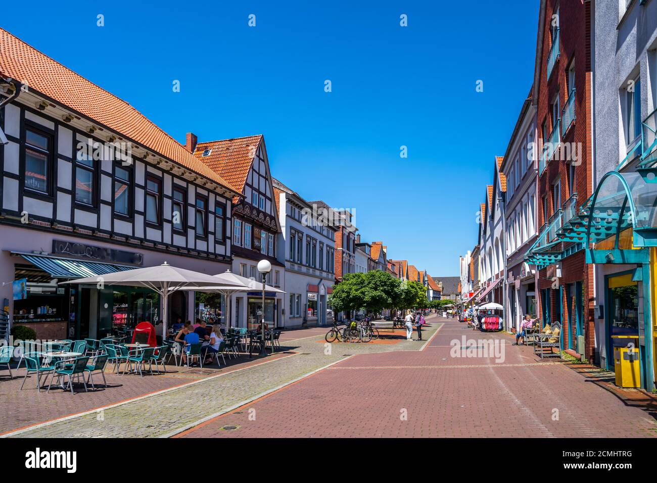 Historical city of Stadthagen, Germany Stock Photo - Alamy