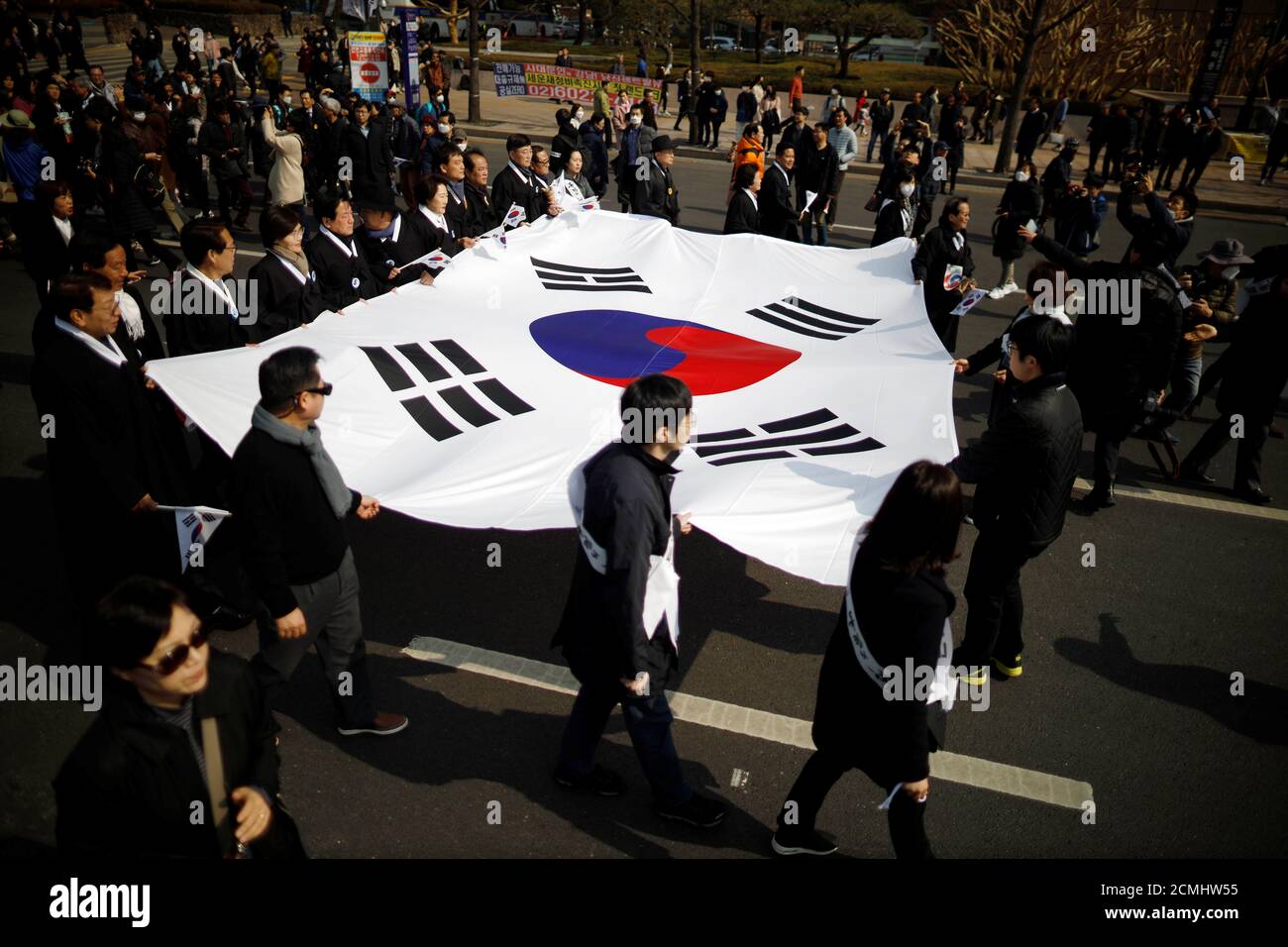 Korean march first movement hi-res stock photography and images - Alamy