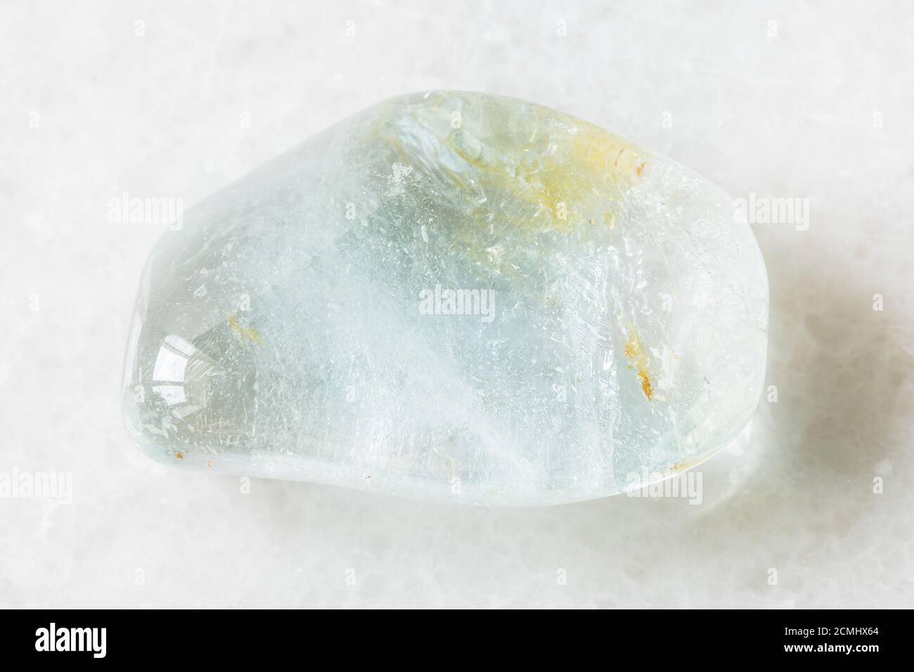 closeup of sample of natural mineral from geological collection ...