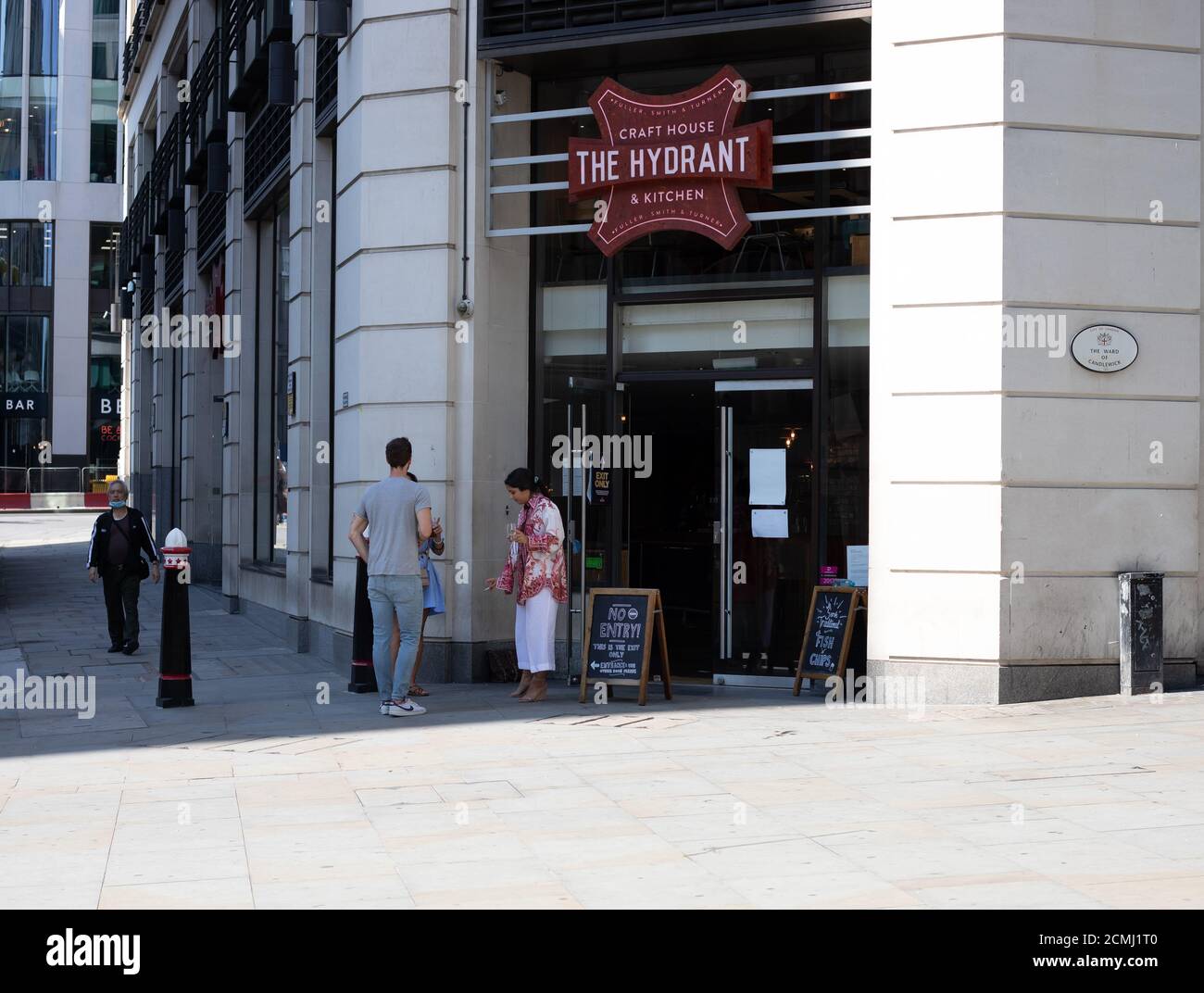 Craft House The Hydrant & Kitchen in London, UK Stock Photo - Alamy