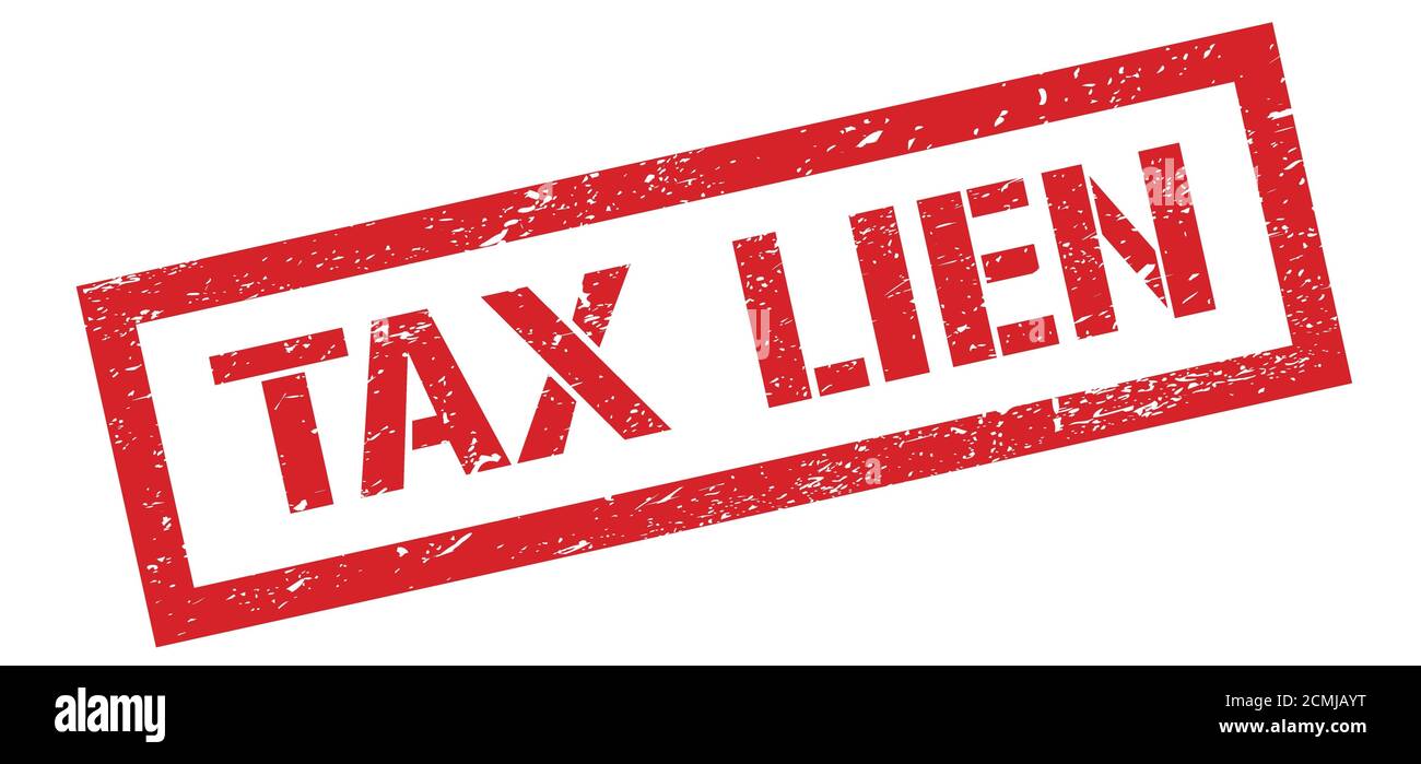 Tax lien hi-res stock photography and images - Alamy