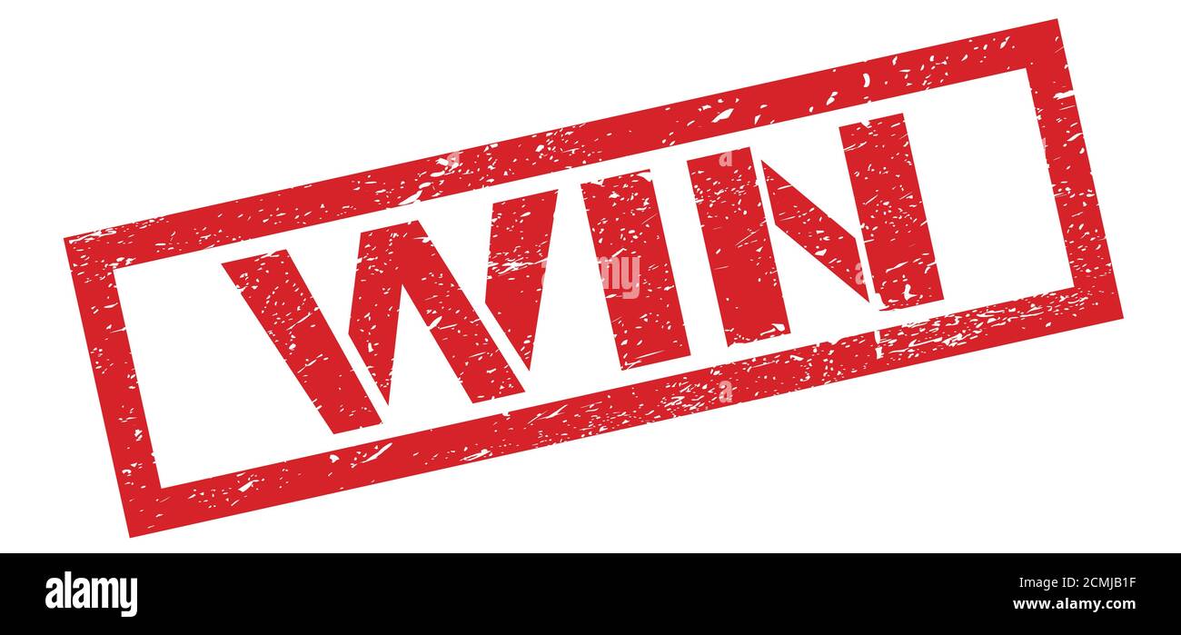 Win stamp Cut Out Stock Images & Pictures - Alamy