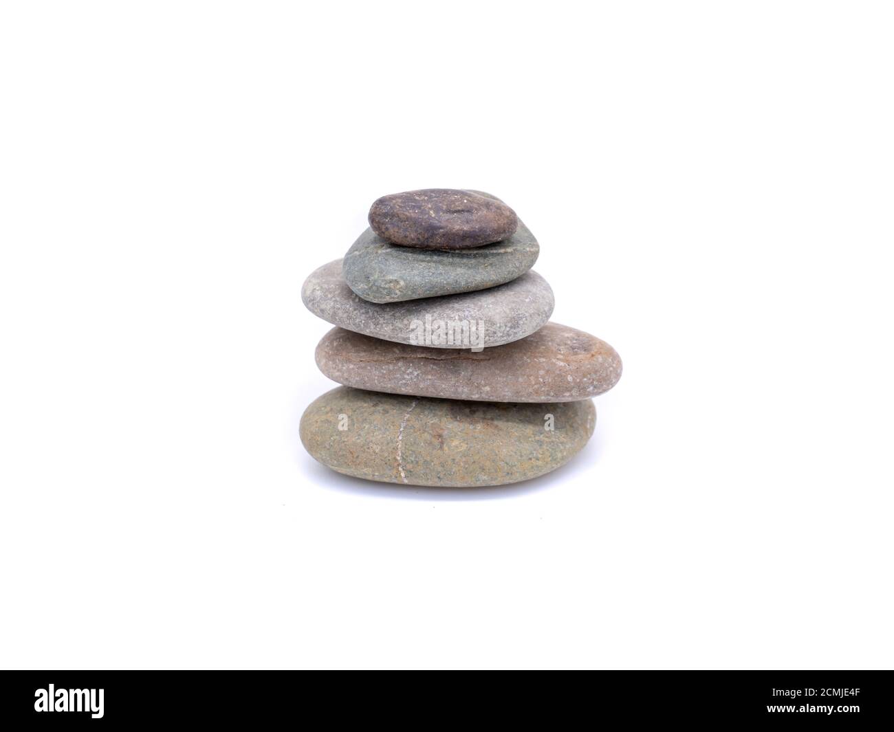 balance stones isolated on white background template Stock Photo - Alamy