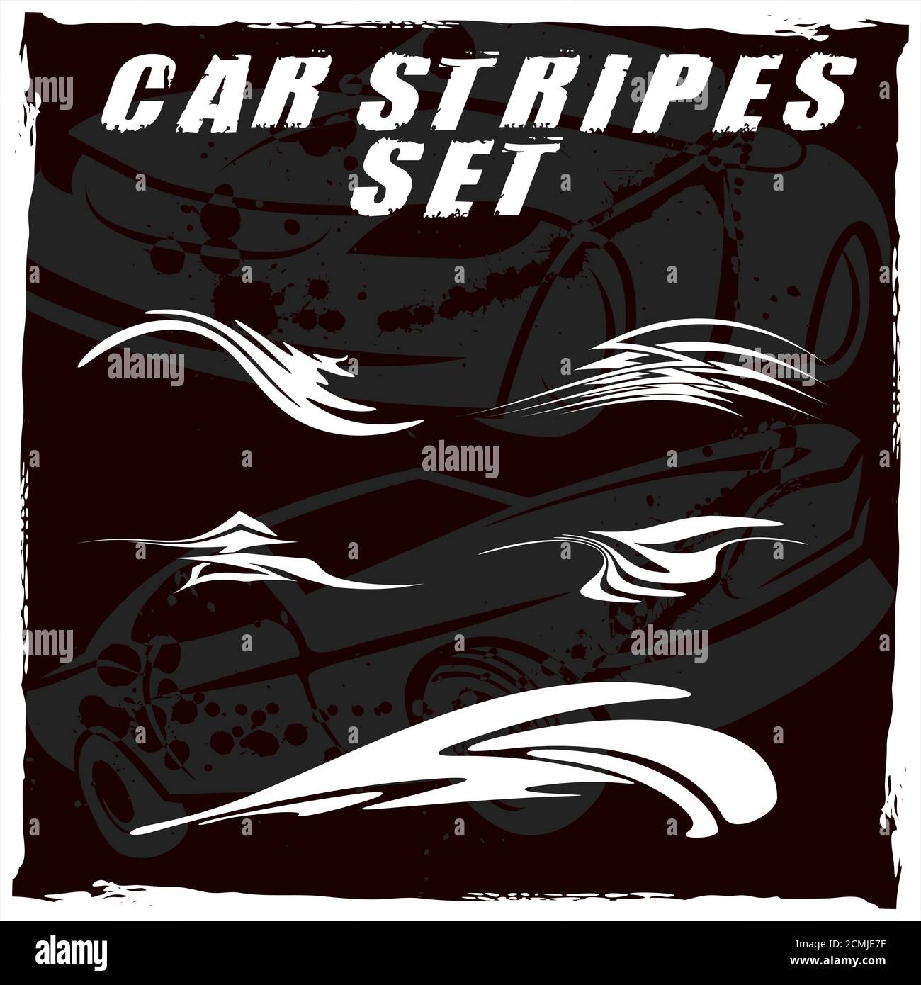 Marks on car Cut Out Stock Images & Pictures - Alamy