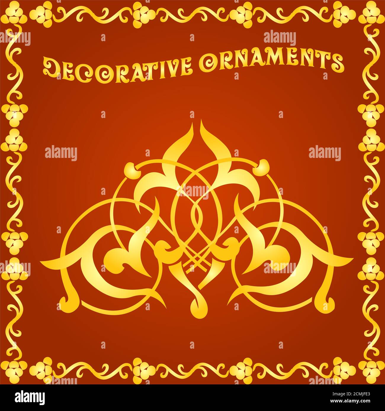 Decorative elements ornaments hi-res stock photography and images - Alamy