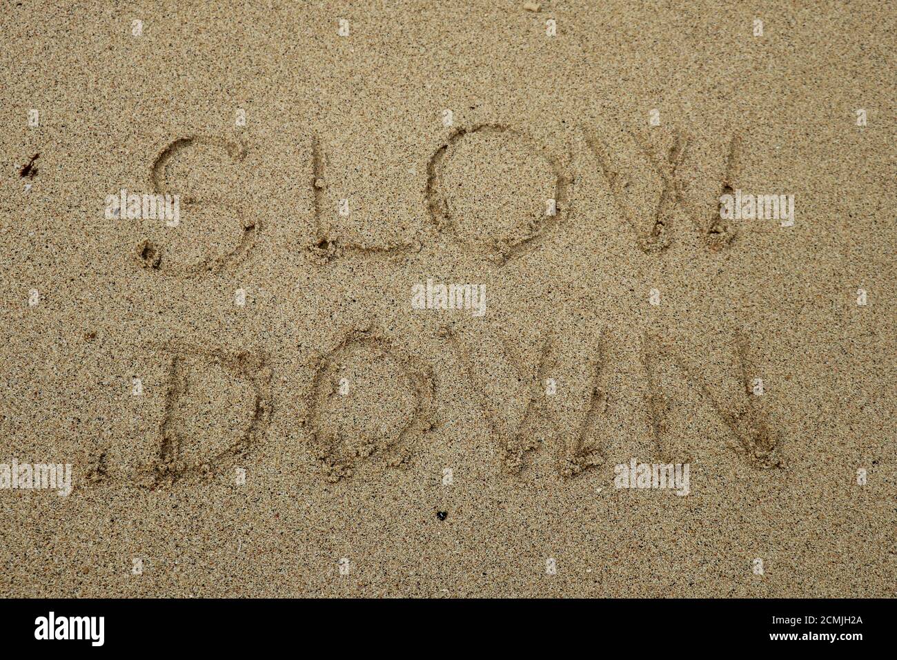 Slow down mindfulness concept hi-res stock photography and images - Alamy