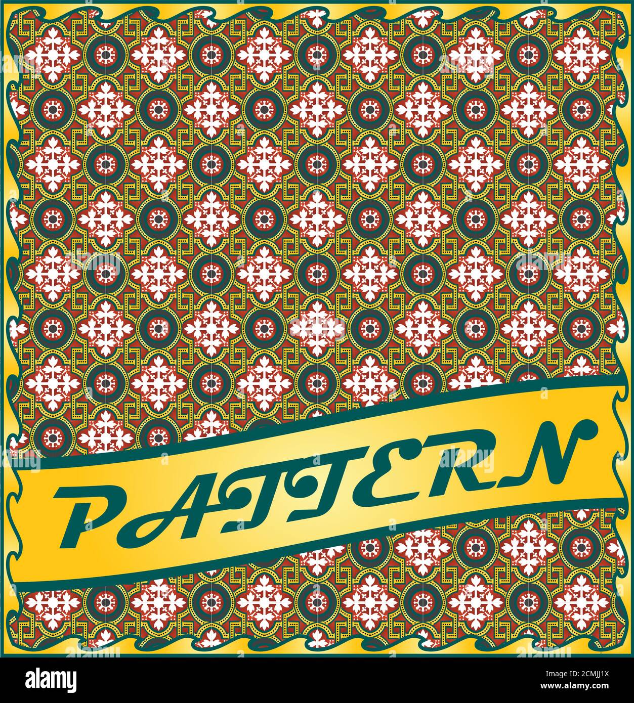 Decorative geometric pattern hi-res stock photography and images - Alamy