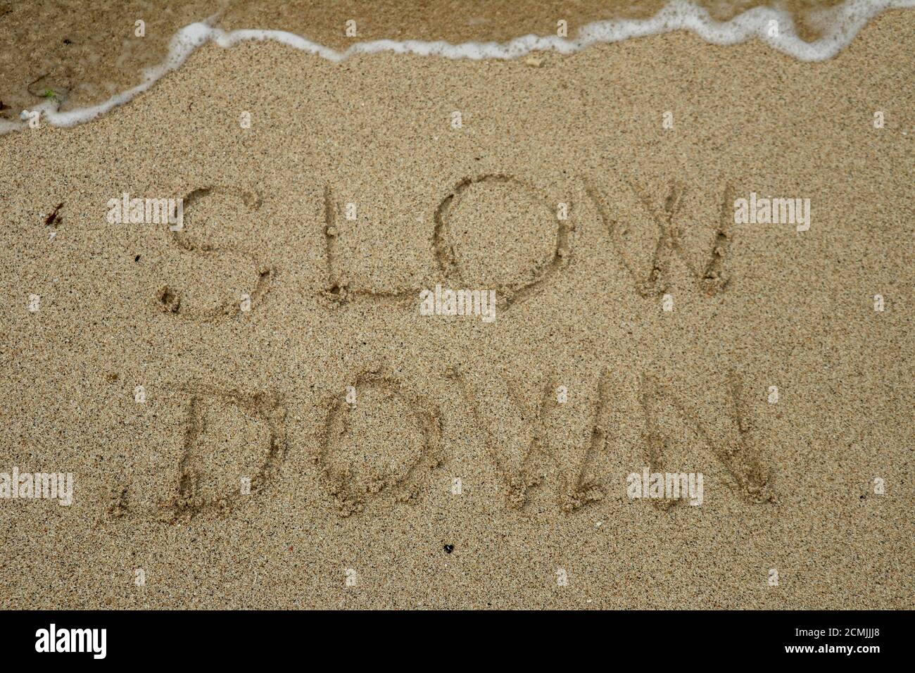 Slow down mindfulness concept hi-res stock photography and images - Alamy