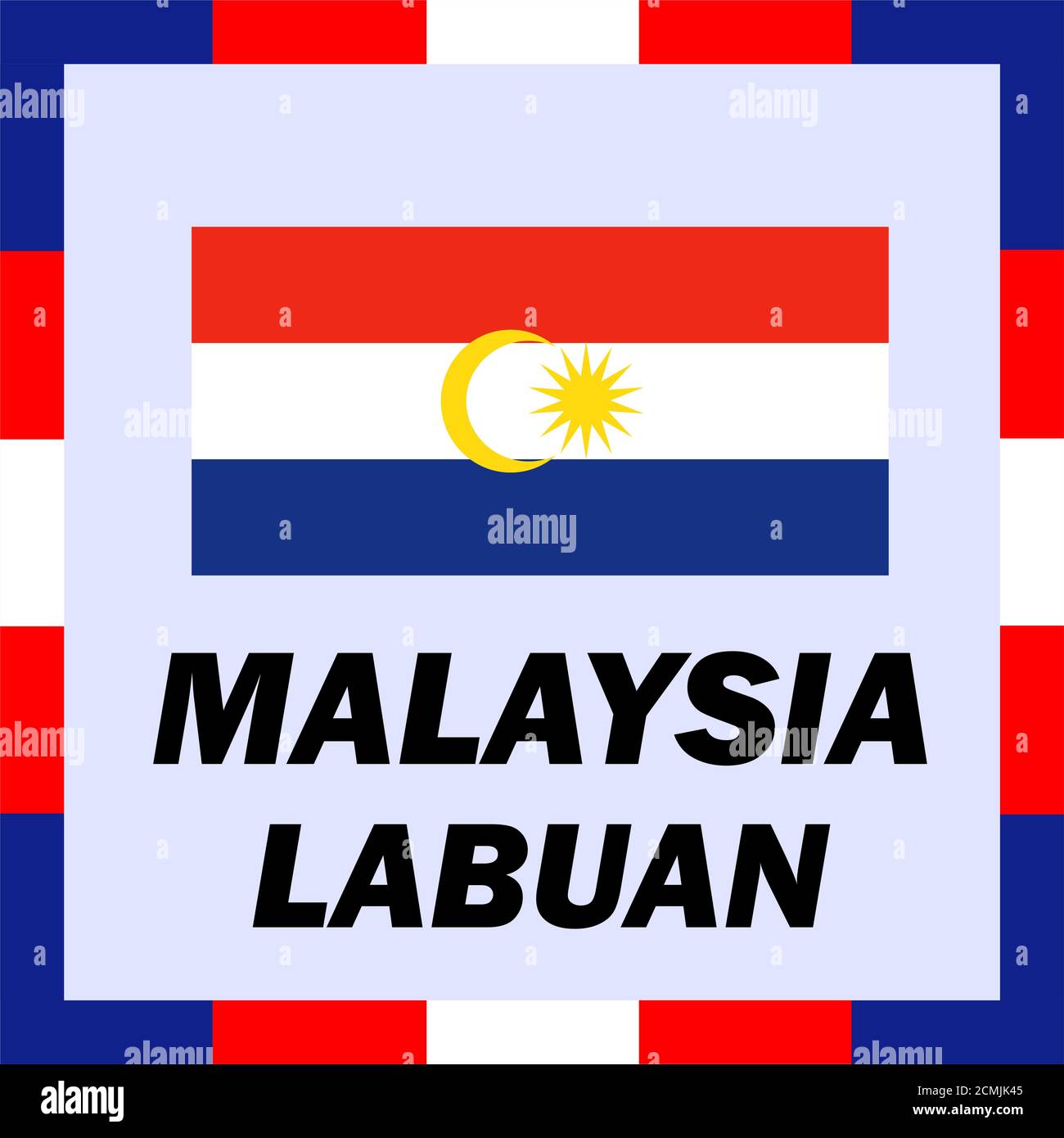 Flag labuan malaysia hi-res stock photography and images - Alamy