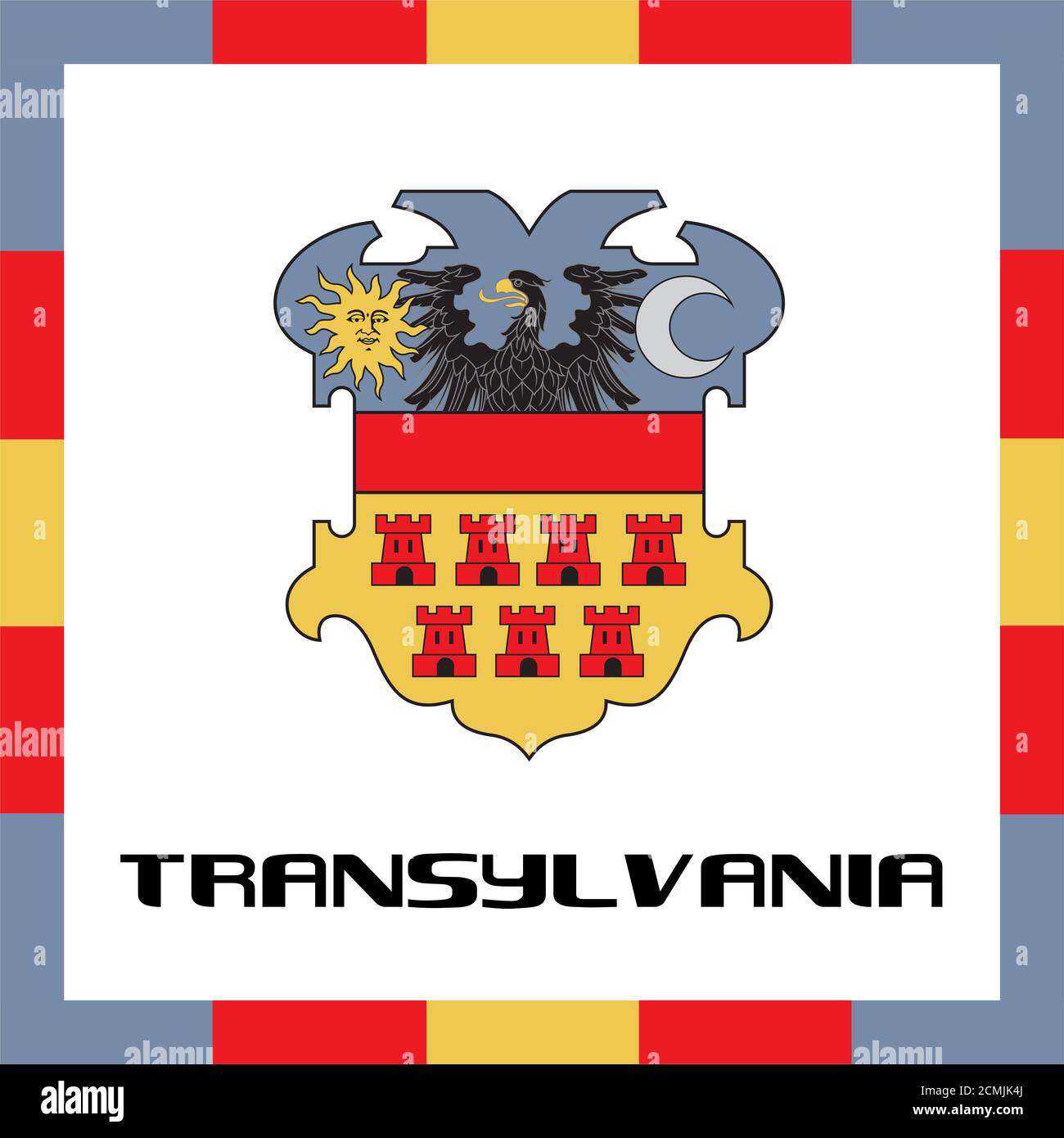 Transylvania flag hi-res stock photography and images - Alamy